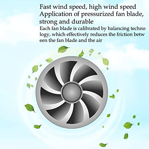 Fostaugh 2 inch 50mm Inline Duct Ventilation Fan Dog House, Pet Indoor Vent Blower Air Vent Check Valve for Greenhouse Bathroom Tent Room Basement Attic Kitchen, White