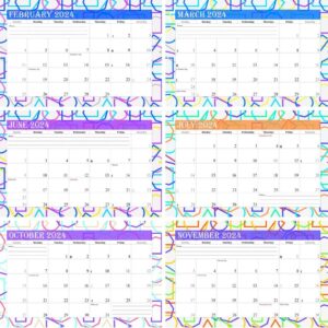 2024 Photo Frame Wall Spiral-bound Calendar (Add Your Own Photos) - 12 Months Desktop/Wall Calendar/Planner - (Edition #011)