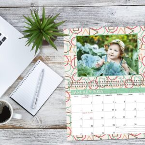 2024 Photo Frame Wall Spiral-bound Calendar (Add Your Own Photos) - 12 Months Desktop/Wall Calendar/Planner - (Edition #011)