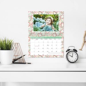 2024 Photo Frame Wall Spiral-bound Calendar (Add Your Own Photos) - 12 Months Desktop/Wall Calendar/Planner - (Edition #011)