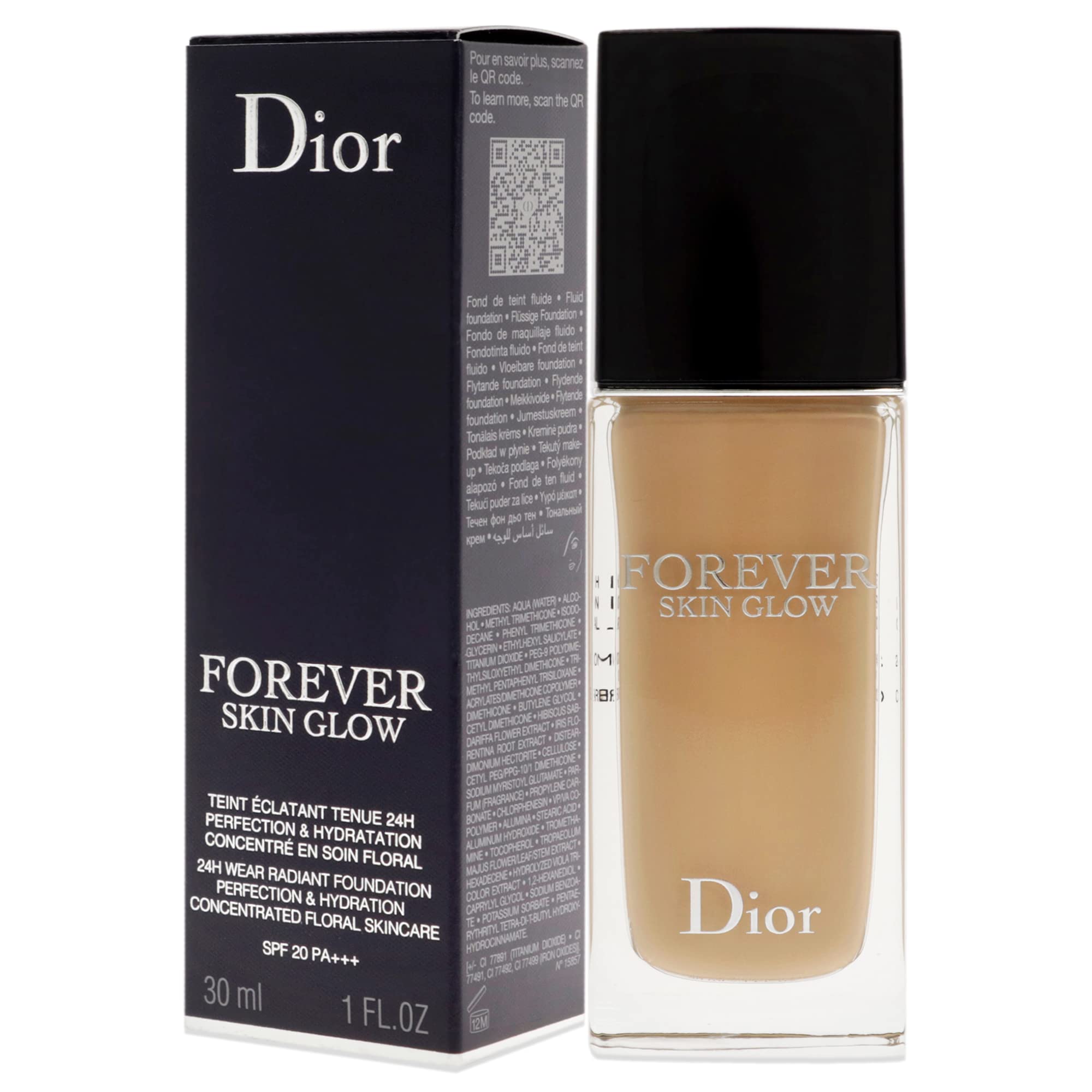 Christian Dior Dior Forever Skin Glow Foundation SPF 20-3N Neutral Glow Foundation Women 1 oz