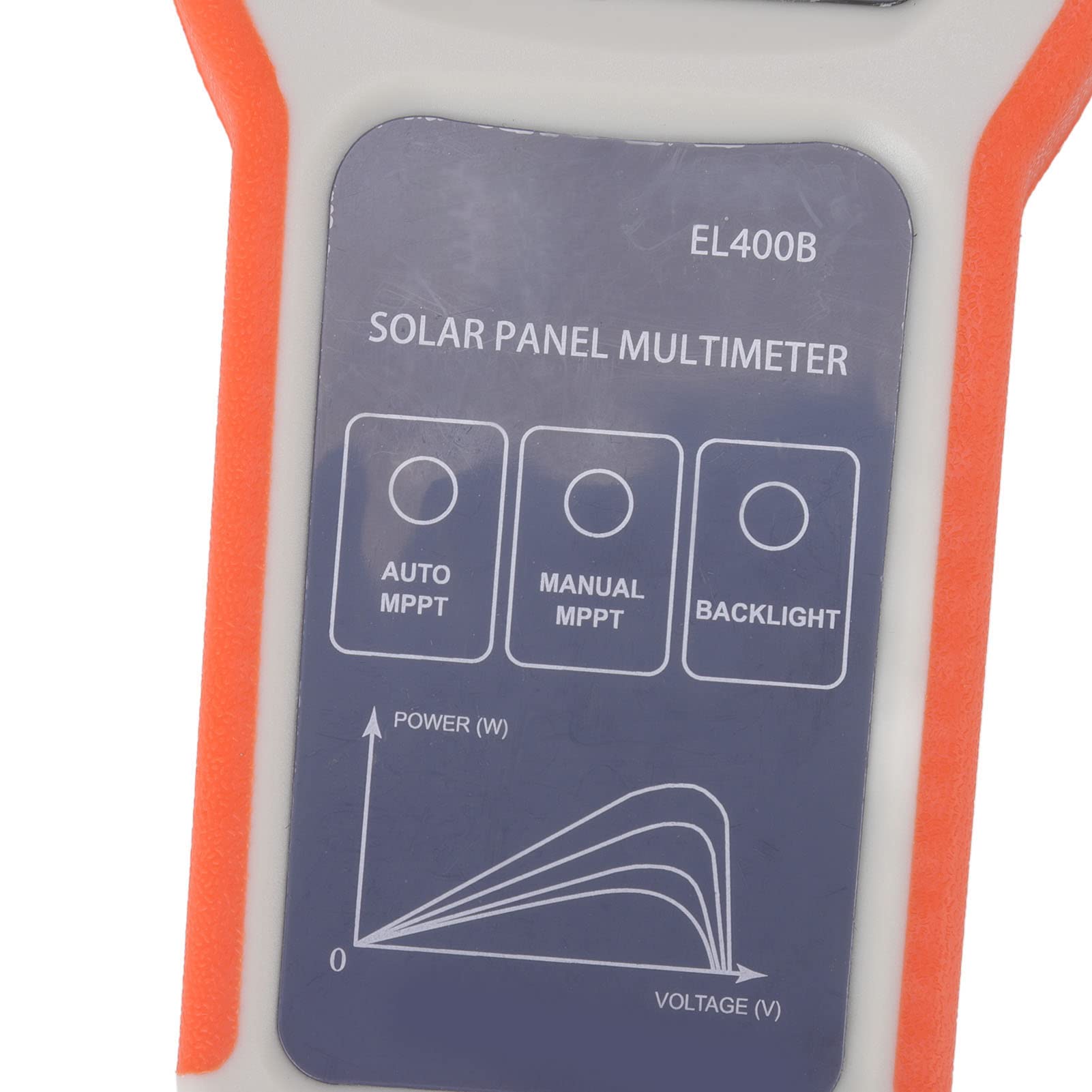 Multimeter, Upgraded LCD Solar Panel Multimeter Multifunctional LCD Solar PV Panel MPPT Tester with Backlight for Photovoltaic Panel for Measuring Voltage, Current, Resistance, Tests Live Wire