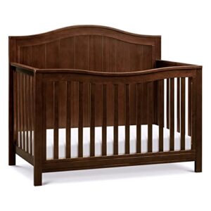 davinci aspen 4-in-1 convertible crib in espresso, greenguard gold certified