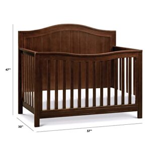 DaVinci Aspen 4-in-1 Convertible Crib in Espresso, Greenguard Gold Certified