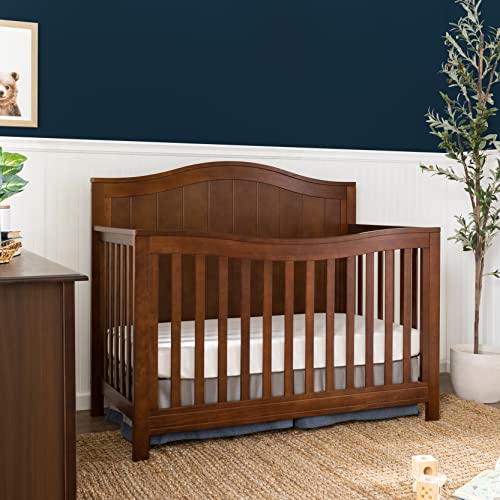 DaVinci Aspen 4-in-1 Convertible Crib in Espresso, Greenguard Gold Certified