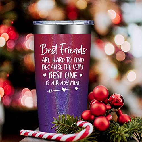 DOEARTE Best Friend Gift for Women - Best Friend Birthday Gifts - Friendship Gifts for Women - Christmas Gifts for Best Friend, Bestie, Women, Bff, Her, Coworker - 20oz Friend Tumbler