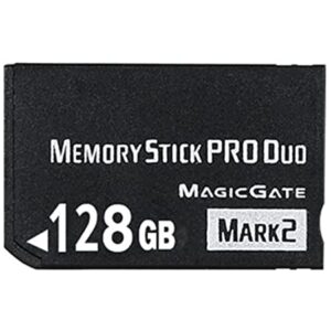 original ms 128gb high speed memory stick pro duo(mark2) for psp accessories/camera memory card