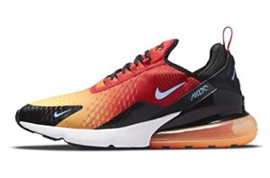 nike men's air max 270 shoes, university red/university gold, 9