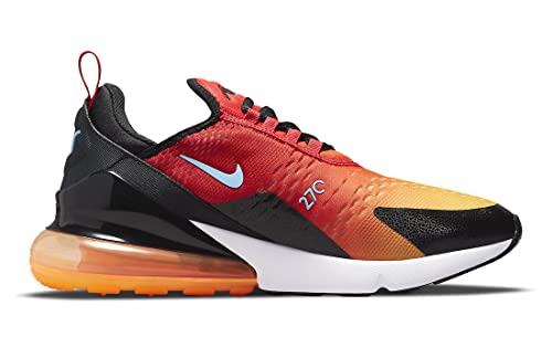 Nike Men's Air Max 270 shoes, University Red/University Gold, 9