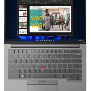 LENOVO ThinkPad E14 Business Laptop 14.0" FHD IPS Display (AMD Ryzen 5 7530U 6-Core, 16GB RAM, 512GB PCIe SSD, AMD Radeon, Backlit Keyboard, FP Reader, WiFi 6, Webcam Win 11 Pro) with Hub