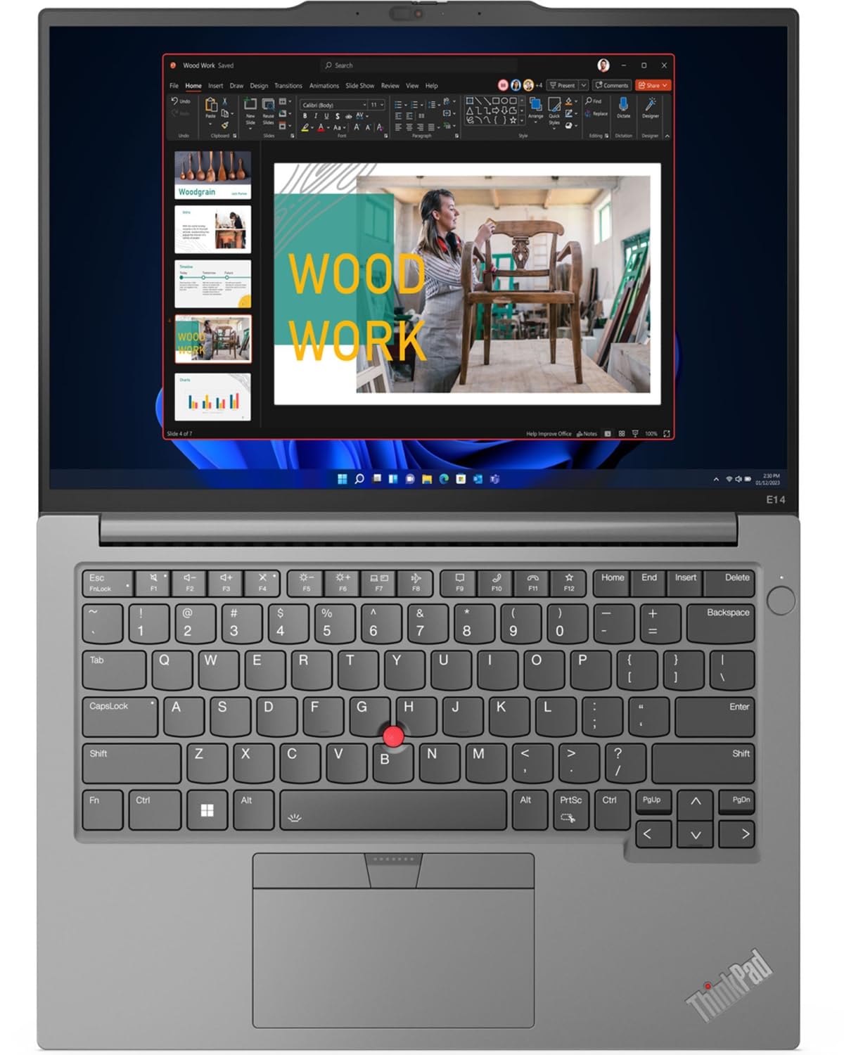 LENOVO ThinkPad E14 Business Laptop 14.0" FHD IPS Display (AMD Ryzen 5 7530U 6-Core, 16GB RAM, 512GB PCIe SSD, AMD Radeon, Backlit Keyboard, FP Reader, WiFi 6, Webcam Win 11 Pro) with Hub