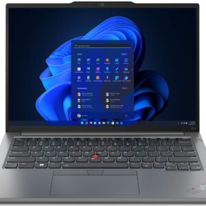 LENOVO ThinkPad E14 Business Laptop 14.0" FHD IPS Display (AMD Ryzen 5 7530U 6-Core, 16GB RAM, 512GB PCIe SSD, AMD Radeon, Backlit Keyboard, FP Reader, WiFi 6, Webcam Win 11 Pro) with Hub