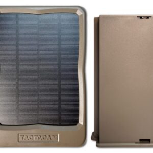 TACTACAM Reveal External Solar Panel for All Reveal Cellular Trail Cameras X Pro, X 2.0, SK, XB, Gen 1 (Solar Panel + Lipo Battery Pack Bundle)