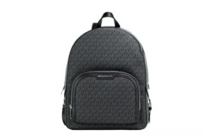 michael kors jaycee logo backpack (black)