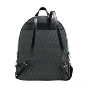 Michael Kors Jaycee Logo Backpack (Black)