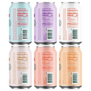 Olipop - 6-Flavor Sparkling Tonic Best Sellers Variety Pack, Prebiotic Soda Sampler, Rich in Botanicals, 9g of Dietary Plant Fiber, 2-5g Sugar per Can, Vegan, Paleo-Friendly, Non-GMO (12 oz, 12-Pack)