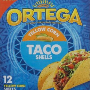 Ortega Yellow Corn Taco Shells, 4.9 Ounce, 12 Shells