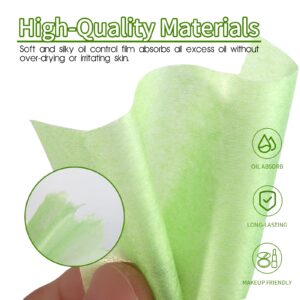 Blotting Paper, HNYYZL Oil Absorbing Sheets for Oily Skin 600 Sheets, Oil Control for Face, Makeup Blotting Paper, Natural Oil Absorbing Facial Blotting Sheets for Oily Skin Care (Pack of 6)