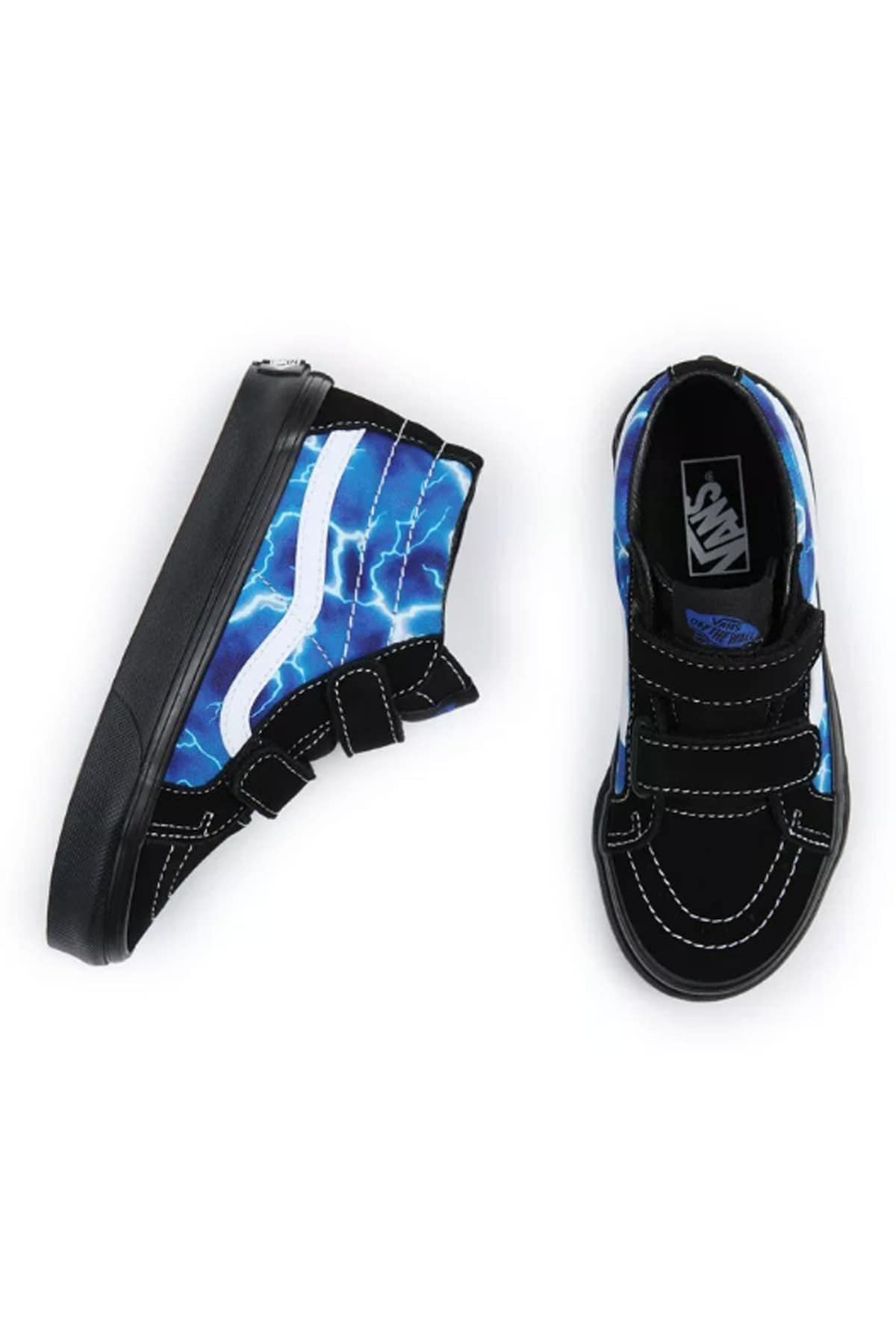 Vans K SK8-MID Reissue V Black/Blue Size : 12