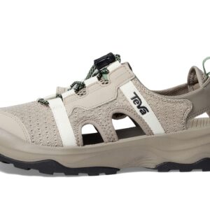 Teva Women's Outflow CT Sandal, Feather Grey/Desert Taupe, 7