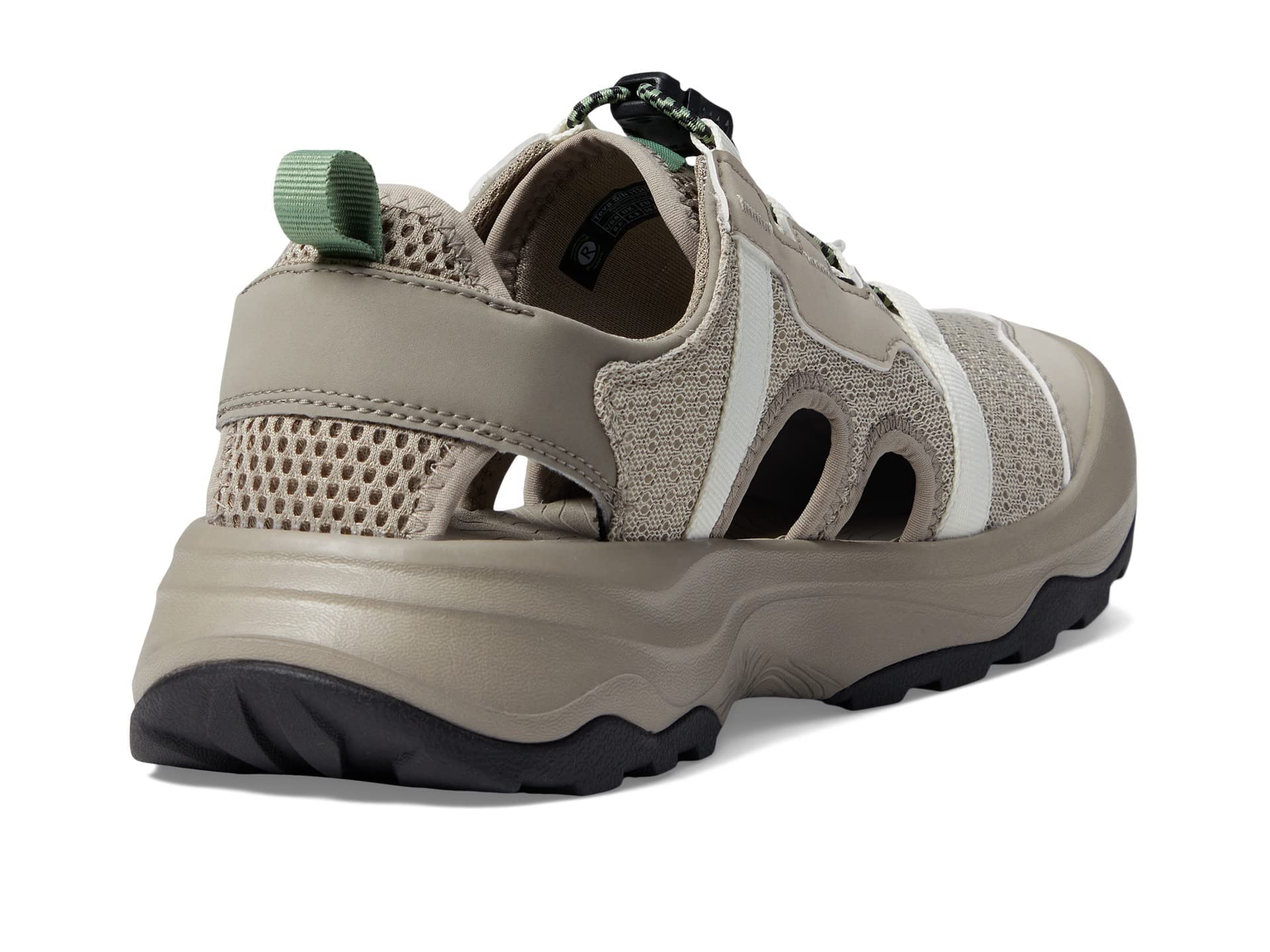 Teva Women's Outflow CT Sandal, Feather Grey/Desert Taupe, 7