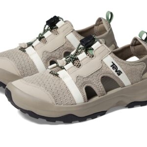 Teva Women's Outflow CT Sandal, Feather Grey/Desert Taupe, 7