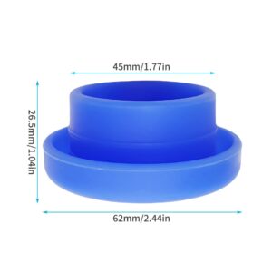 5 Gallon Water Jug Cap | Reusable Replacement No Spill Lids For Water Jug 5 Gallon Plastic Bottles Caps | Silicone Non-Spilling Replacement Cap Fits 5 Gallon Water Bottles | 55mm Bottles | Pack of 3