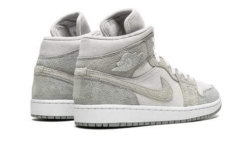 Nike Women's Air Jordan 1 MID SE, Particle Grey/College Grey, 6