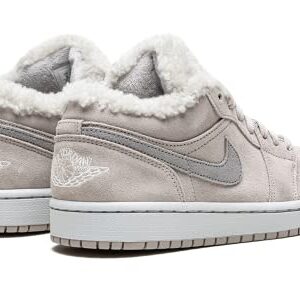 Jordan Womens WMNS Air Jordan 1 Low SE DO0750 002 Sherpa Fleece - Size 7.5W