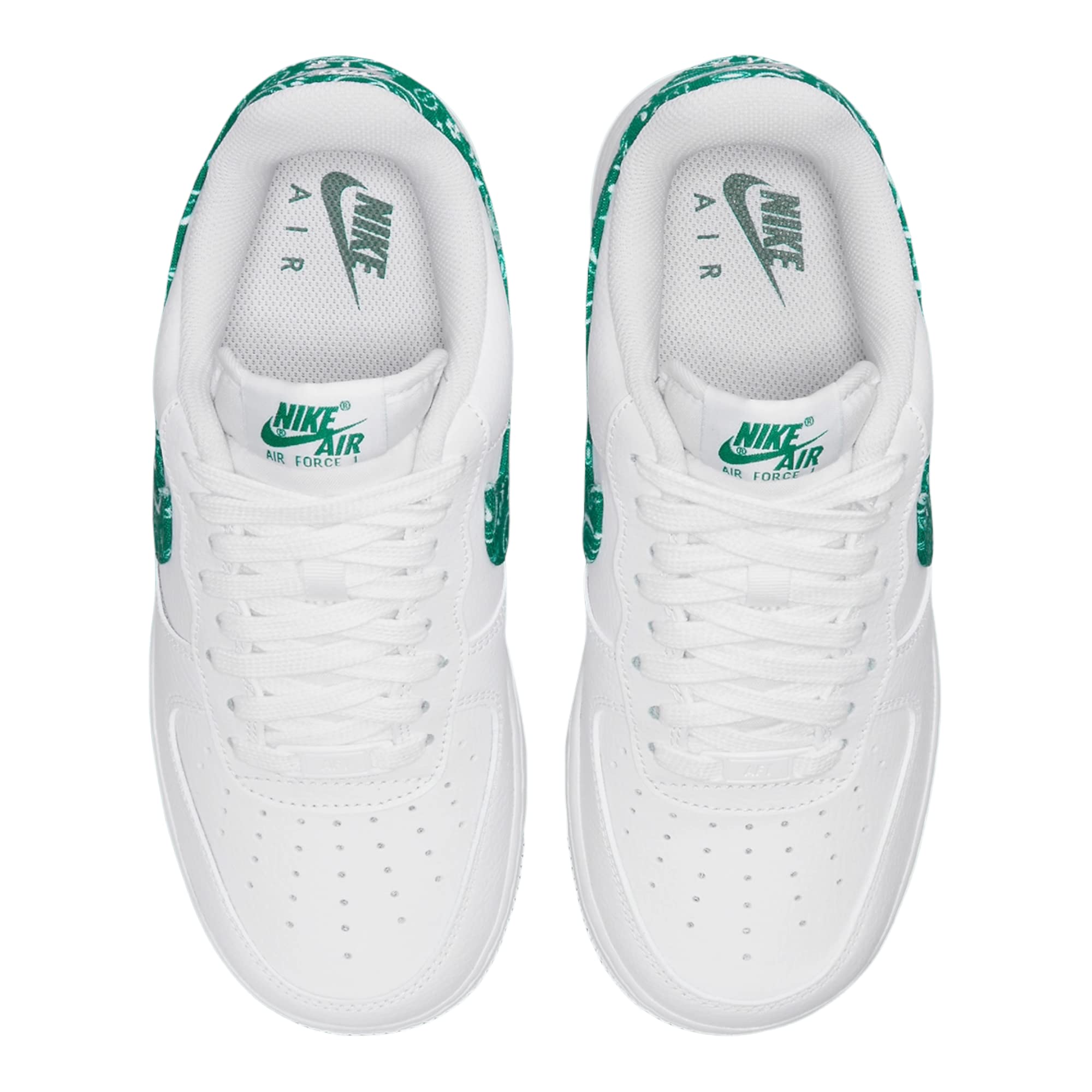 Nike Women's WMNS Air Force 1 Low '07 Essen DH4406 102, White/Green-white, 7.5