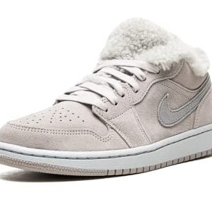 Jordan Womens WMNS Air Jordan 1 Low SE DO0750 002 Sherpa Fleece - Size 6.5W