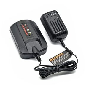 wetoolplus wa3742 replacement worx battery charger 20v for lithium ion batteries wa3520 wa3525 wa3575 wa3578