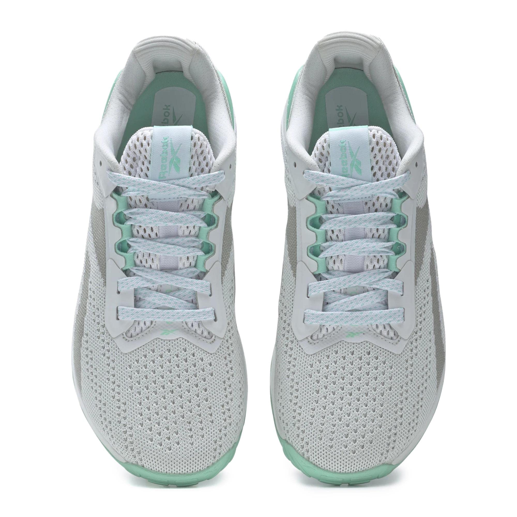 Reebok Women's Nano X1 Cross Trainer (6, Pure Grey 1 / Hint Mint/Pure Grey 3, Numeric_6)