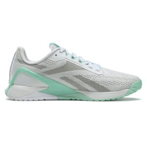 Reebok Women's Nano X1 Cross Trainer (6, Pure Grey 1 / Hint Mint/Pure Grey 3, Numeric_6)