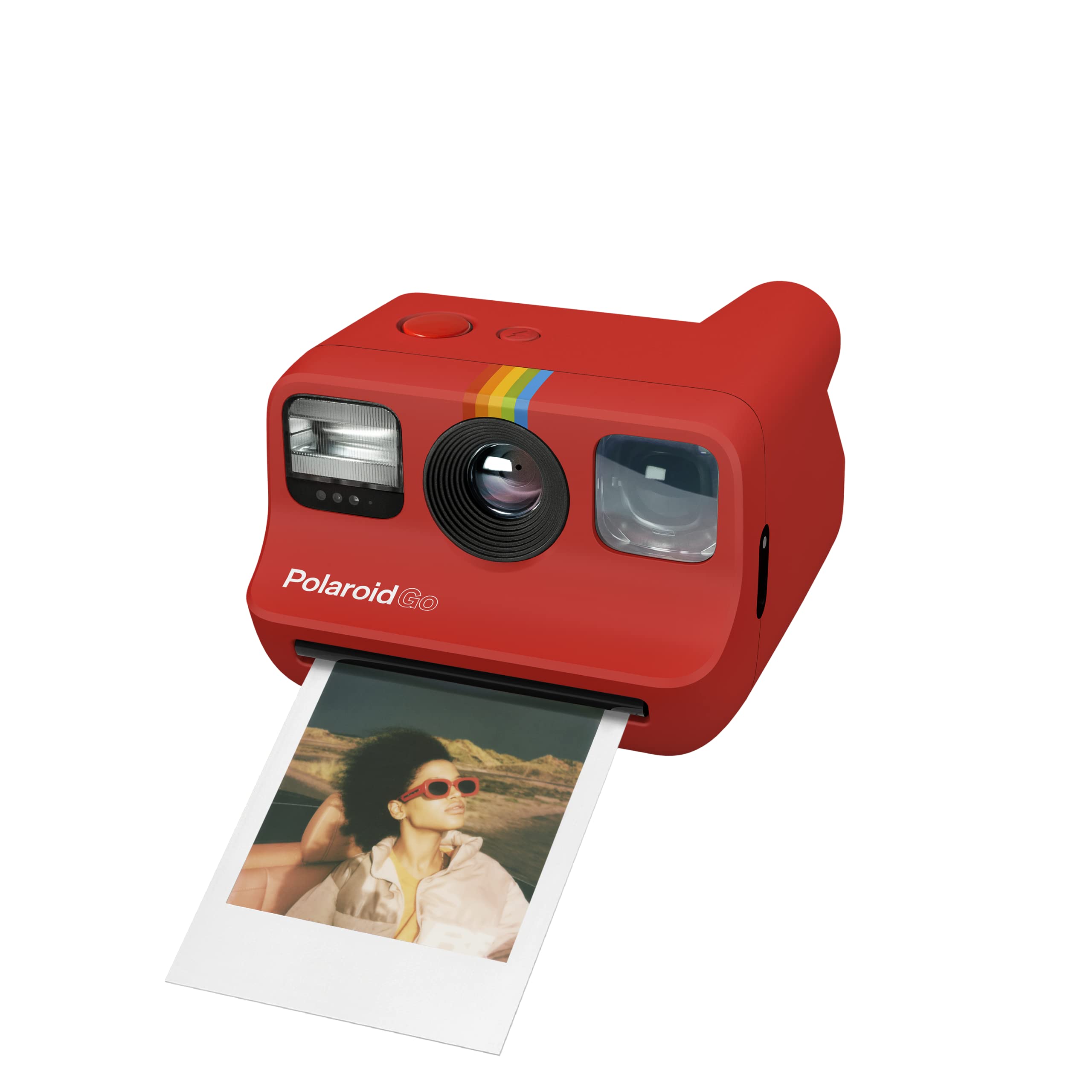 Polaroid Go Instant Mini Camera - Red (9071) - Only Compatible with Polaroid Go Film