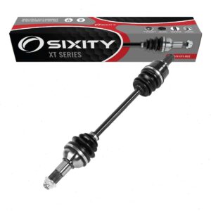 sixity xt rear left axle compatible with yamaha yfm700 grizzly fi 4x4 auto eps se 2014-2015