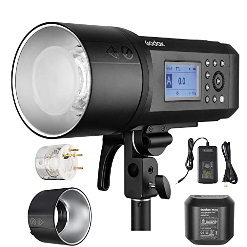 Godox AD600 Pro AD600Pro Outdoor Flash,600Ws TTL Outdoor Flash, 2.4G X System Studio Monolight Compatible with Canon Nikon Sony Fujifilm Olympus Panasonic Camera