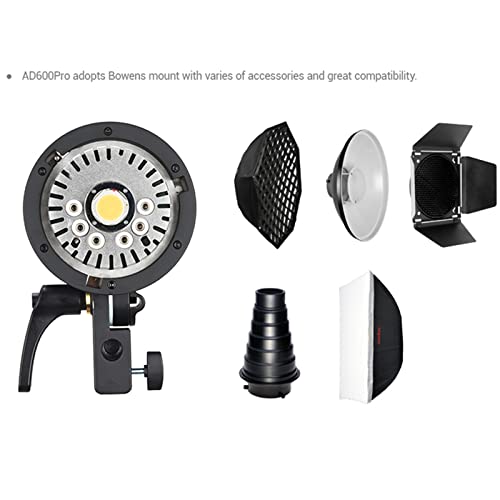 Godox AD600 Pro AD600Pro Outdoor Flash,600Ws TTL Outdoor Flash, 2.4G X System Studio Monolight Compatible with Canon Nikon Sony Fujifilm Olympus Panasonic Camera