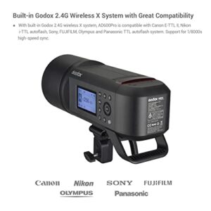 Godox AD600 Pro AD600Pro Outdoor Flash,600Ws TTL Outdoor Flash, 2.4G X System Studio Monolight Compatible with Canon Nikon Sony Fujifilm Olympus Panasonic Camera