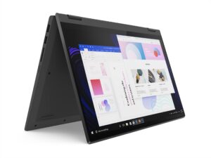 lenovo newest 14" ideapad flex 5 touchscreen 2-in-1 laptop, amd 6-core ryzen 5 5500u, 16gb ram 256gb ssd, radeon graphics, wifi 6, hdmi, type-c, backlit keyboard, fingerprint, win 11 pro stylus pen