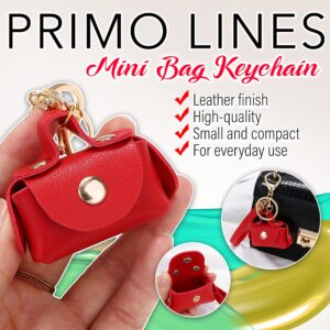 12 Pill Lipstick with 1 Cute Mini Red Leather Bag Key-chain Pouch - Mini Lipstick Velvet Matte, Smooth and Moisturizing Pill Lipsticks, Long-Lasting, Portable and Charming Look All Day Long