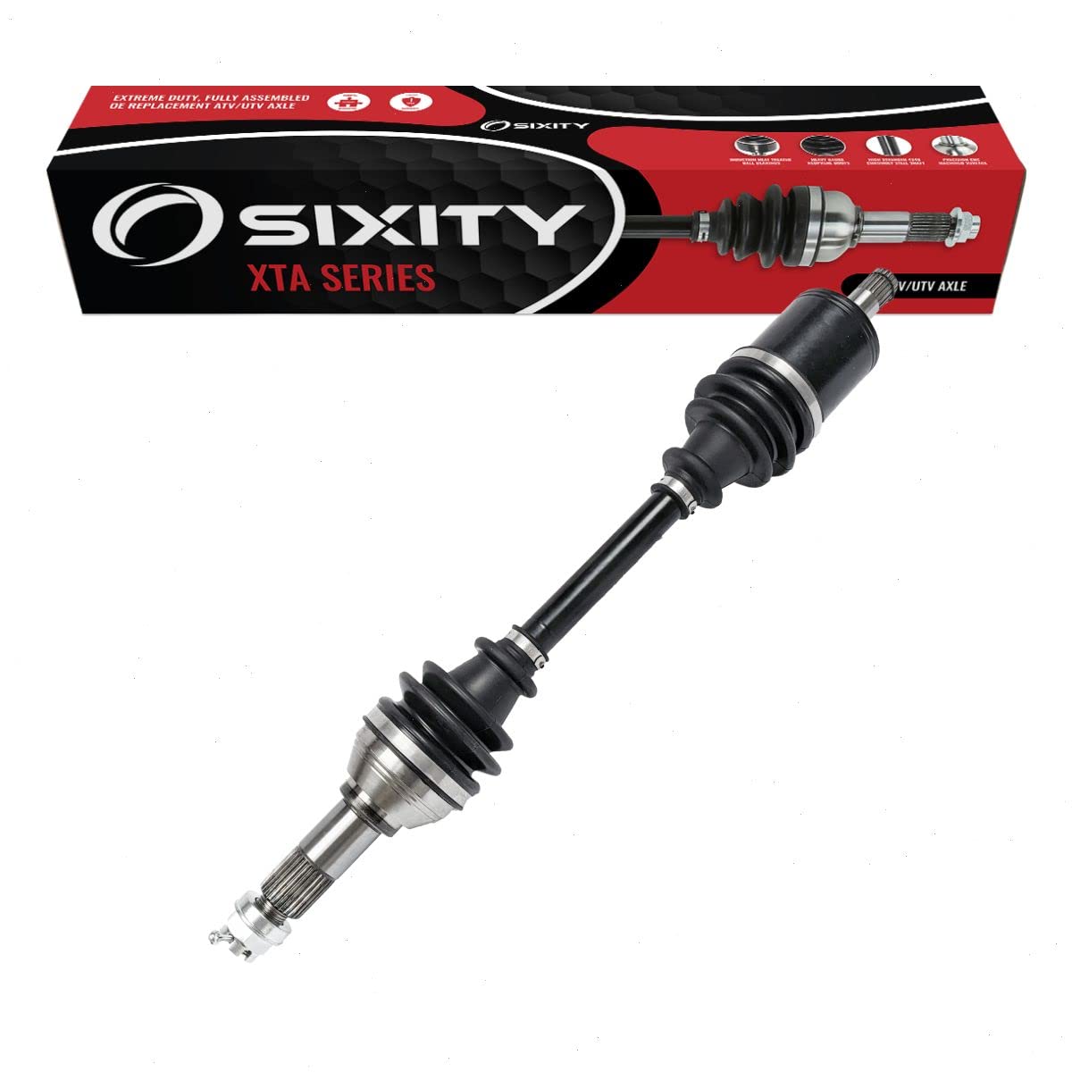 Sixity XTA Front Right Axle compatible with Can-Am Maverick Trail 1000 DPS 1000R 800 800R 2018-2021