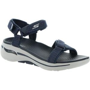 Skechers Performance Go Walk Arch FitCruise Around Womens Sandal 6 CD US Navy