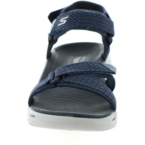 Skechers Performance Go Walk Arch FitCruise Around Womens Sandal 6 CD US Navy