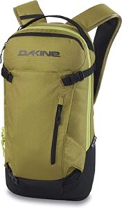 dakine heli pack 12l - green moss, one size