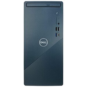 dell inspiron 3910 desktop computer - 12th gen intel core i5-12400 6-core up to 4.40 ghz processor, 8gb ram, 256gb nvme ssd, intel uhd graphics 730, dvd burner, windows 11 pro, mist blue