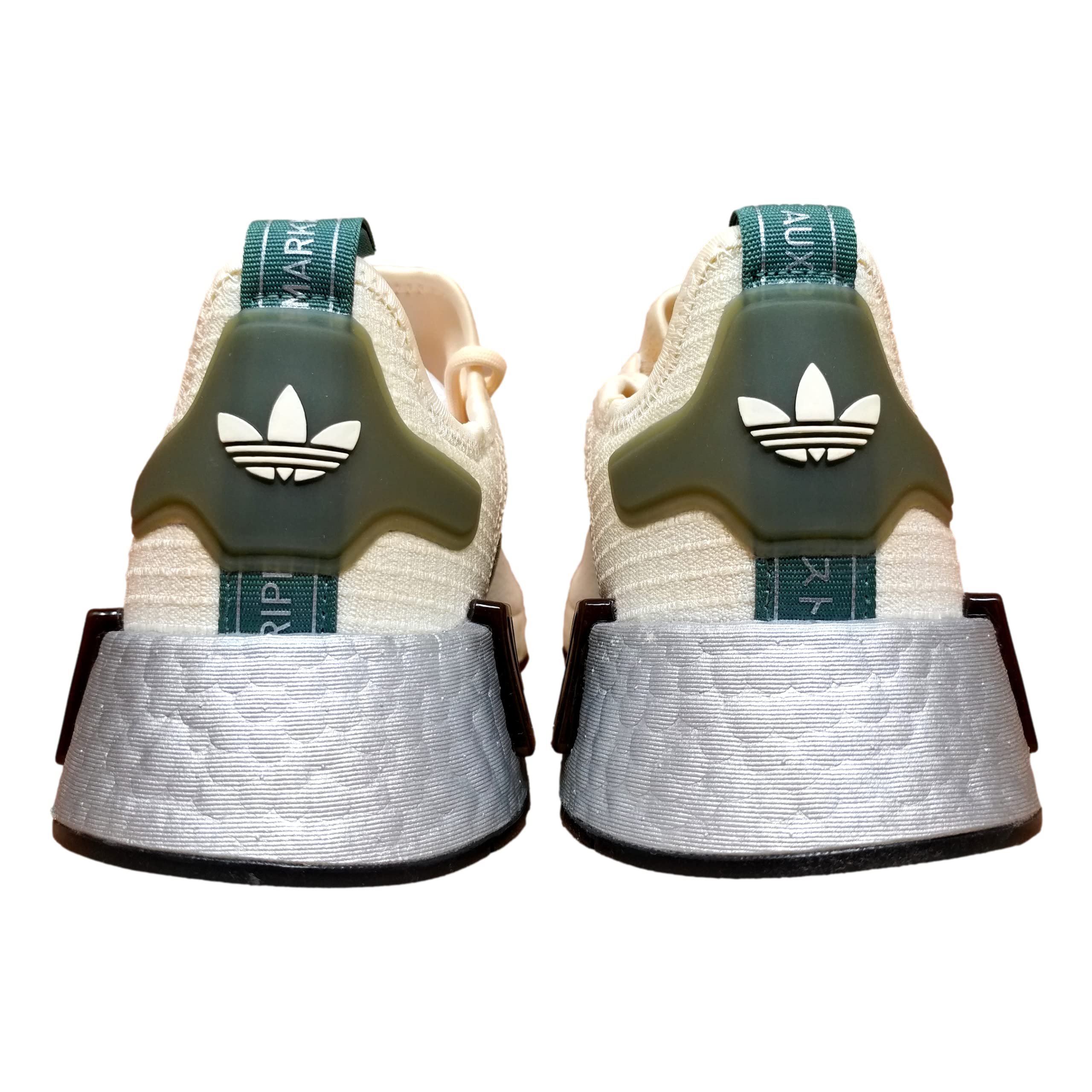 adidas Originals Women's NMD_R1 Shoes GX6490 (Cream/Green, 6)