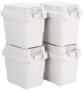 無印良品 muji 44620816 sturdy polypropylene storage box, mini, 5.8 gal (22 l), approx. width 15.6 x depth 11.6 x height 14.6 inches (39.5 x 29.5 x 37 cm)