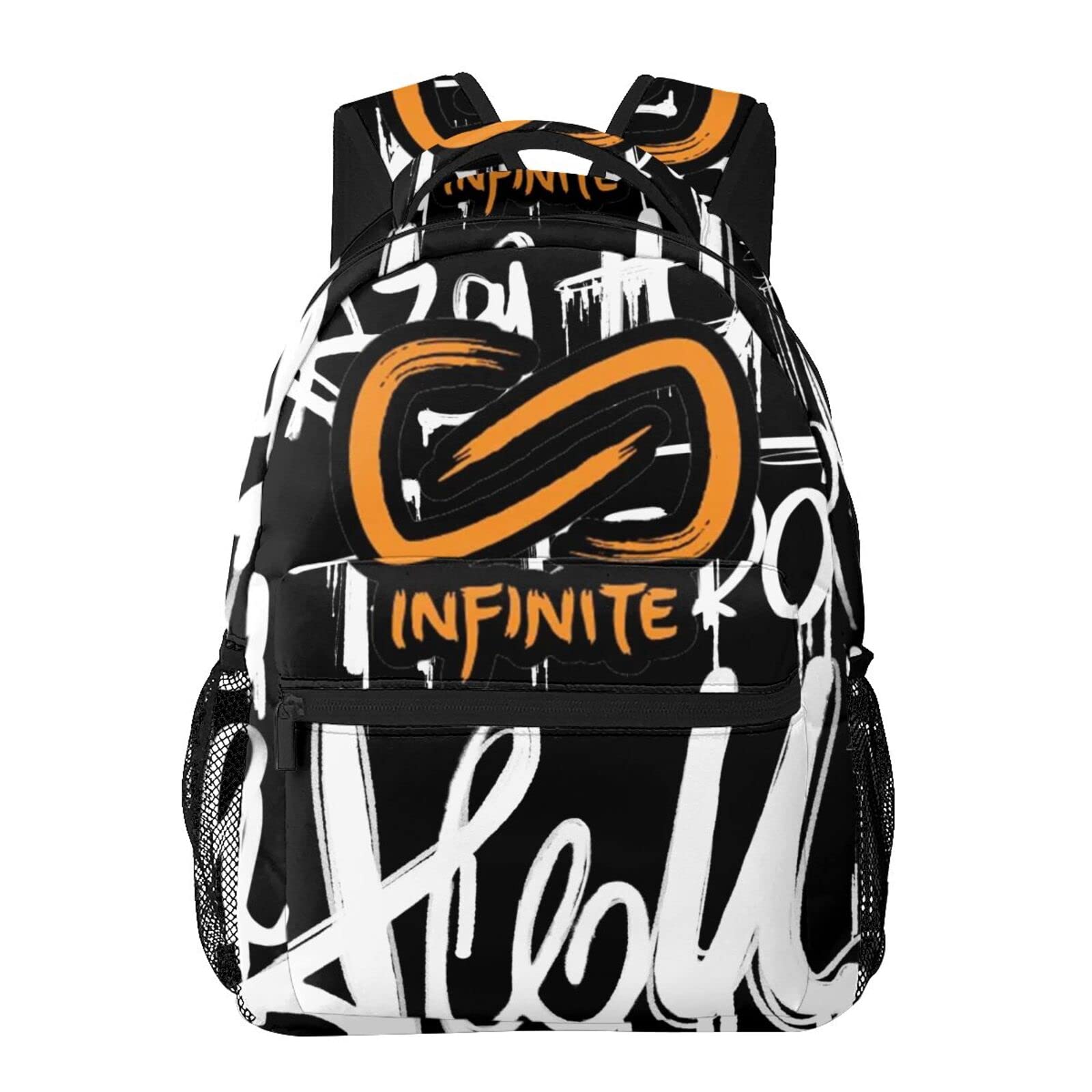 DHCUTE Casual Backpack Infinite_Eyes_Lists Large Capacity Schoolbag Shoulders Bag Daypack For Adults And Children