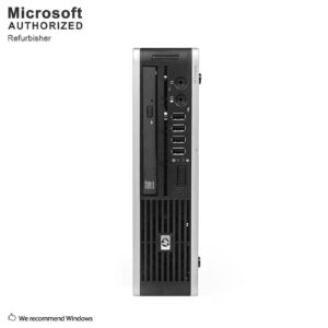 HP Desktop PC Computer USFF Elite 8200, Intel Quad Core i5-2400S up to 3.3GHz, 4G DDR3, 500G, WiFi, BT, VGA, DP, Windows 10 Pro 64 Bit-Multi-Language Supports English/Spanish/French(Renewed)